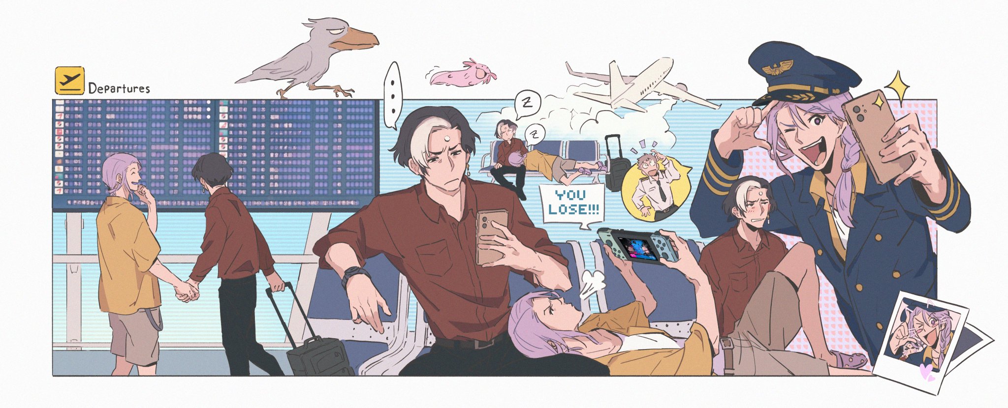 syd杨 commission open on Twitter: "some commissions from my first batch, thank you everyone ...