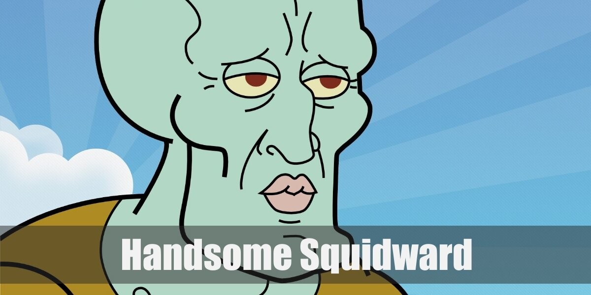 Spongebob Squarepants Squidward Handsome