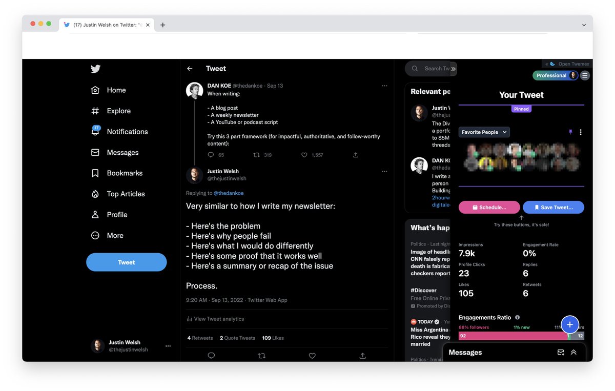 A growing Twitter audience is an asset to any entrepreneur. I've added ...