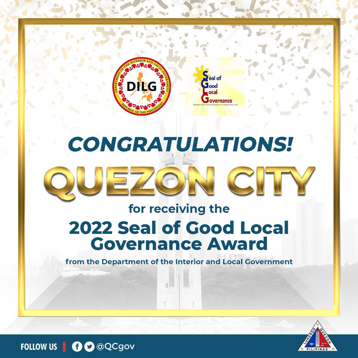 Quezon City Government On Twitter Mahusay At Tapat Na Pamamahala Ito