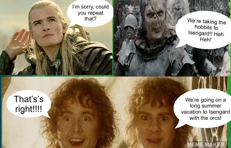Lord Of The Rings Meme Legolas