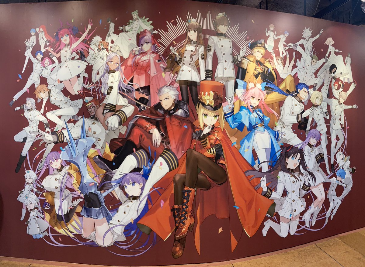 null ,悪魔ランサー ,ネロ・クラウディウス(Fate) ,赤セイバー ,キャスター(Fate/EXTRA) 「ワダアルコ展行ってきた!よ!!外から見たら結構コンパクトなんだけど、中はもう ...