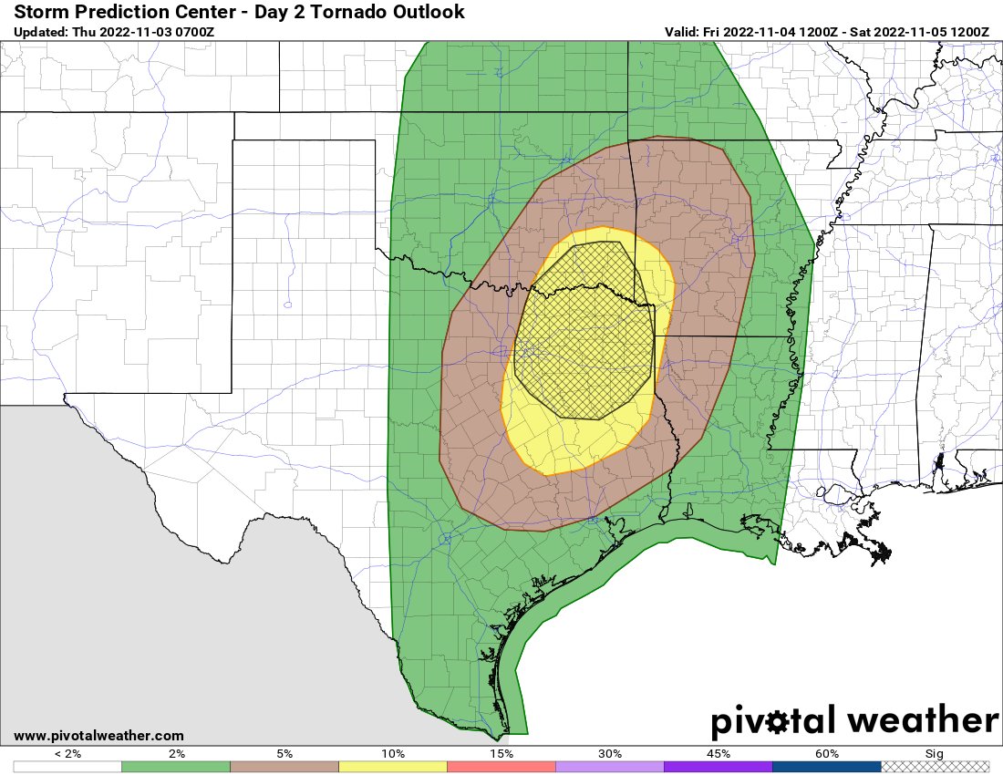 Ryan Hall, Y’all on Twitter: "A significant severe weather outbreak will take place tomorrow ...