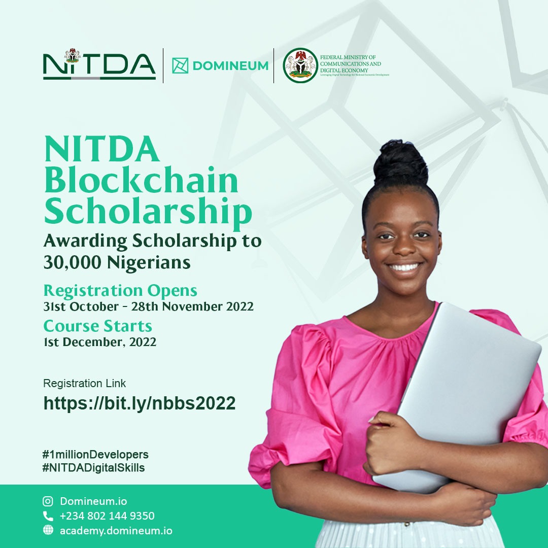 NITDA Nigeria on Twitter: "The @NITDANigeria in collaboration with @domineum is announcing the ...