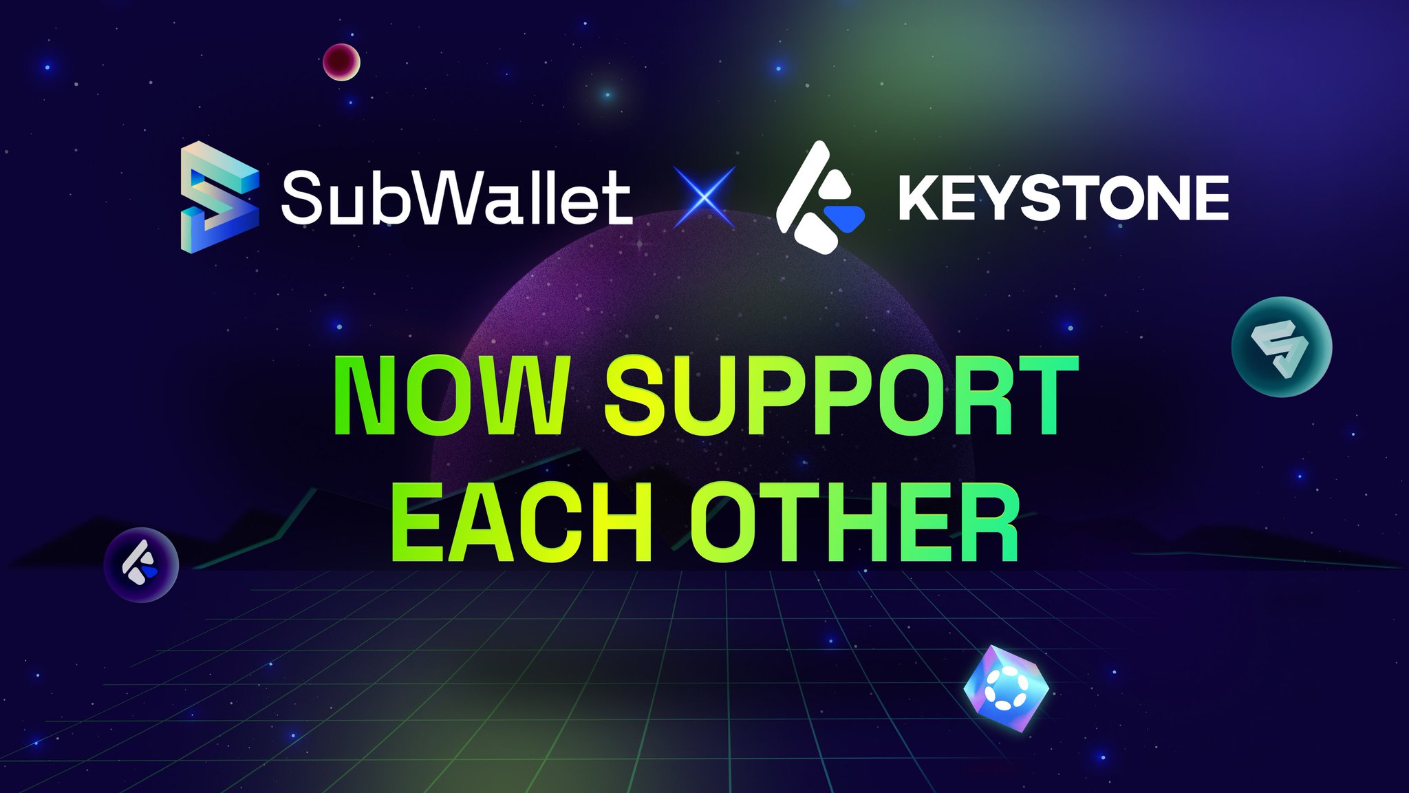 SubWallet @dotinsights_xyz on Twitter: "SubWallet x @KeystoneWallet: User security first🛡️ As ...