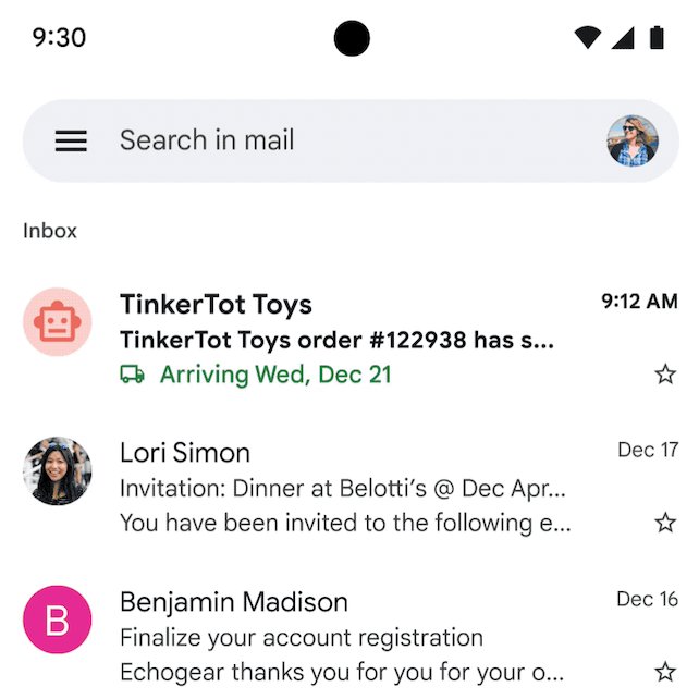 Morning Brew ☕️ on Twitter: "Gmail launched a new feature so you can track your packages and ...