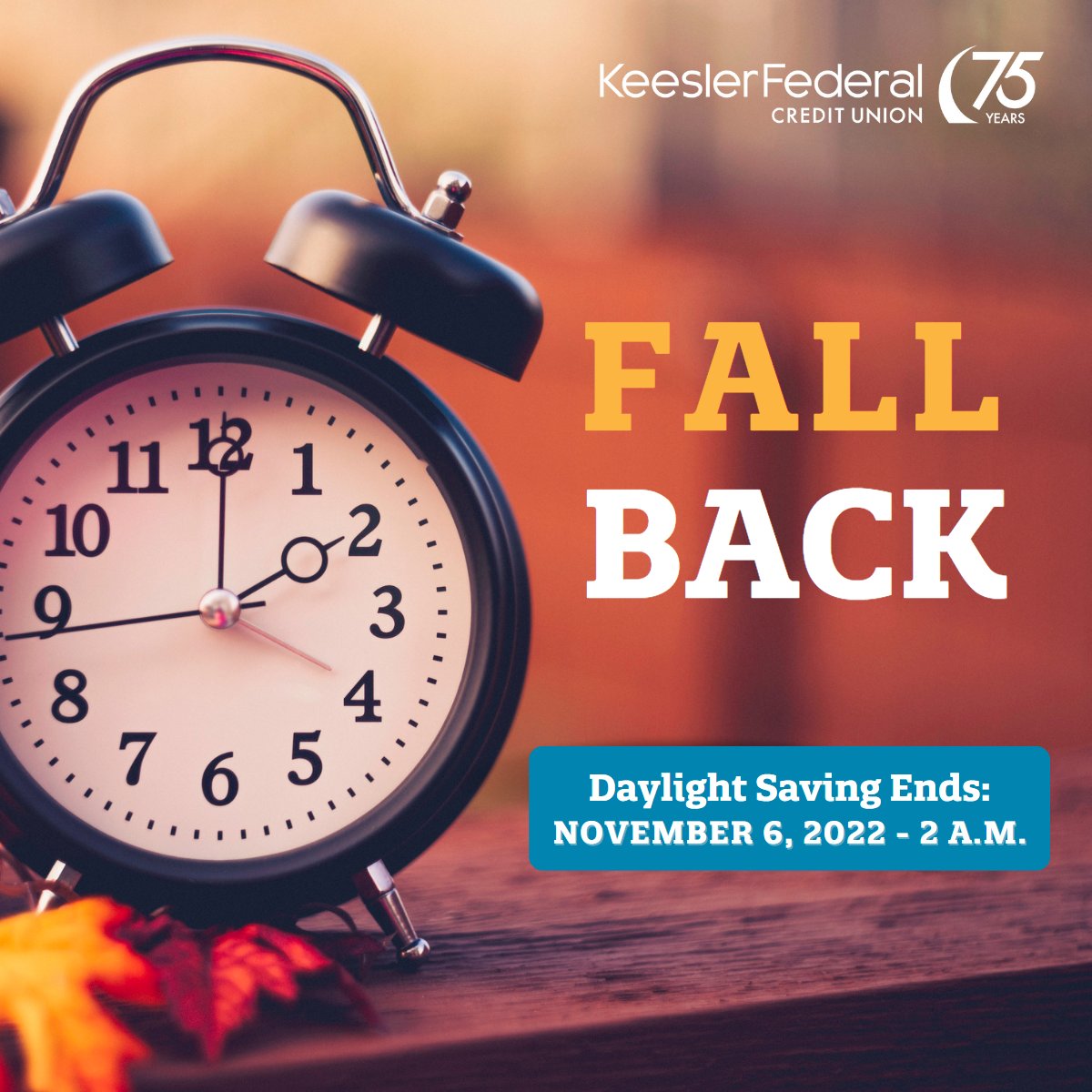 Fall Back 2022 November 3