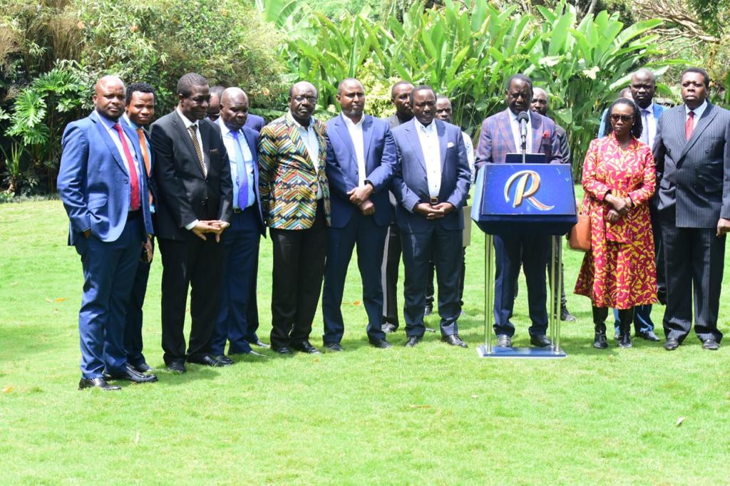 Africa Updates On Twitter Rt Kenyans Raila Odinga With Martha Karua