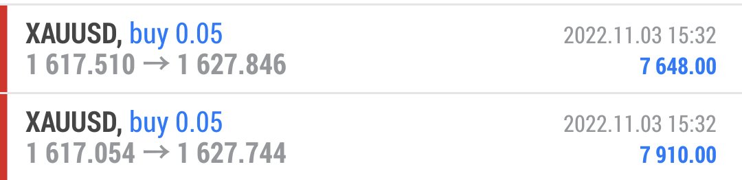 エーちゃん@ジョルノ式ゴールドトレーダー on Twitter: "100pips*2本 まだ伸びそうだけど握力がもう限界。明日の仕事が集中出来なくなる😳 H1ミドルで利確が正解だったか😅 ...