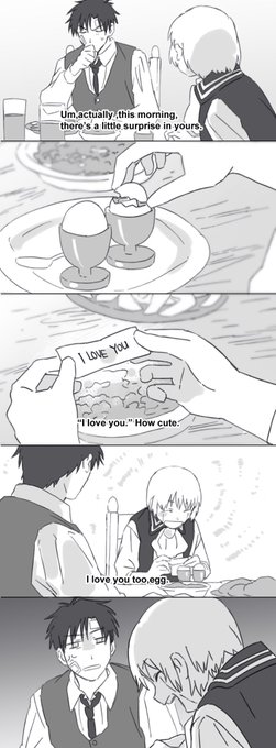 ガ清 パロ トレス I love you too,egg と言って欲しか.. | TKG さんのマンガ | ツイコミ(仮)