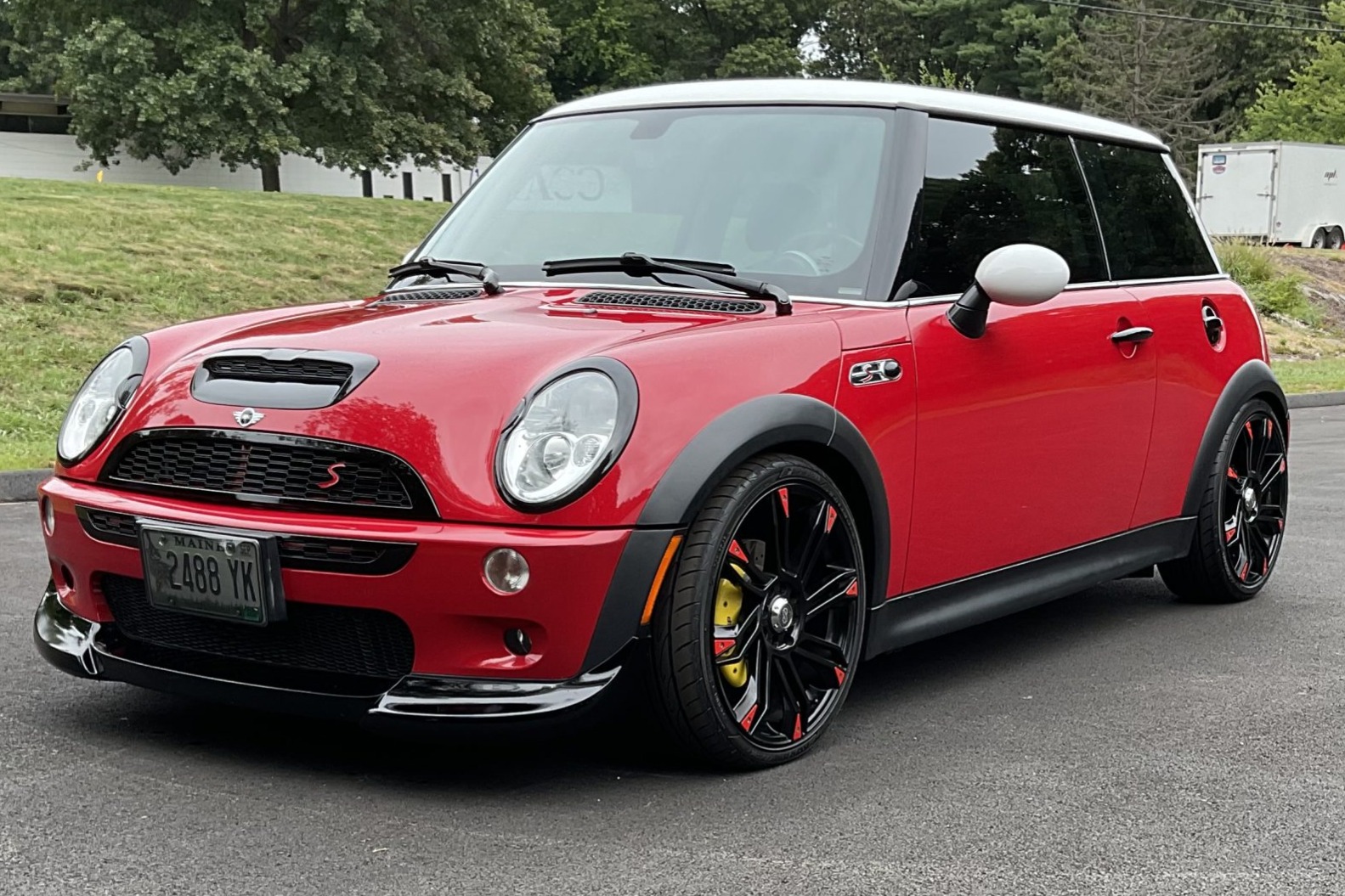 Modified Mini Cooper Black