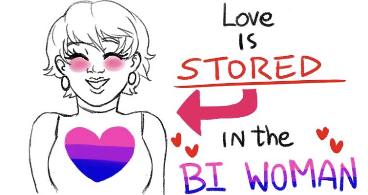 For Bisexuals On Twitter Bi Women My Beloved💖 Credit Destinytomoon