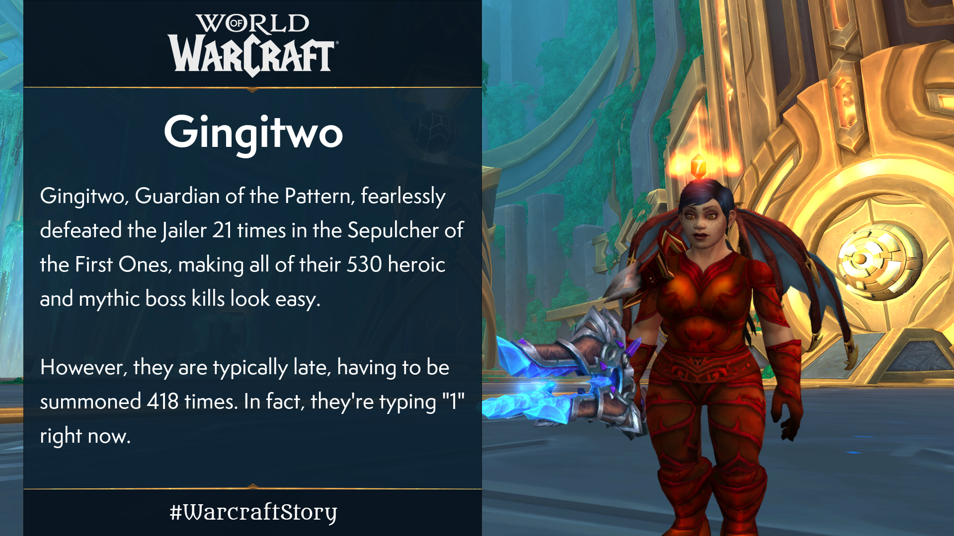 Gingi on Twitter: "Gingitwo Tarren Mill EU #WarcraftStory @Warcraft" / Twitter