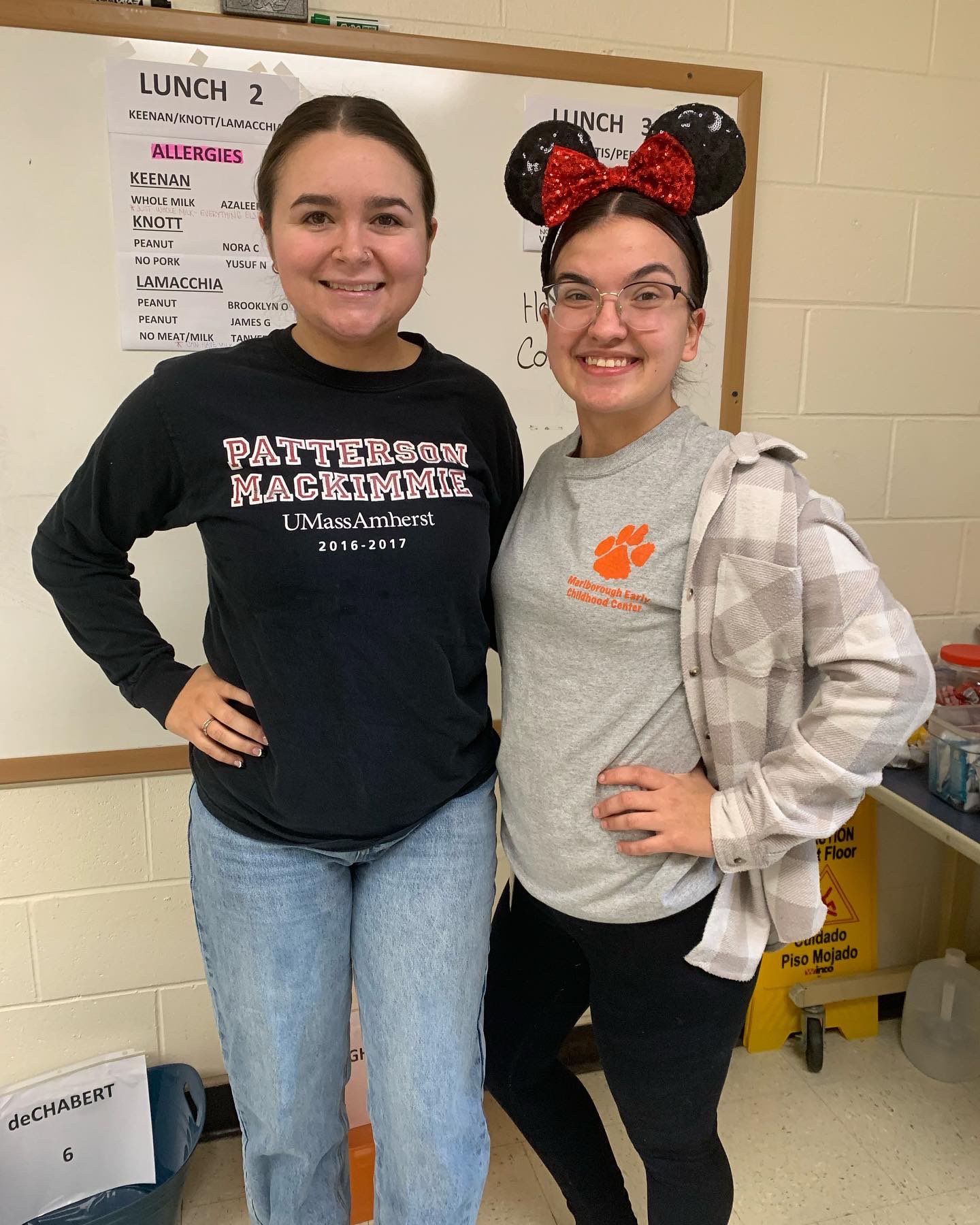 Marlborough ECC on Twitter: "ECC staff showing off their favorite school shirts today https://t ...