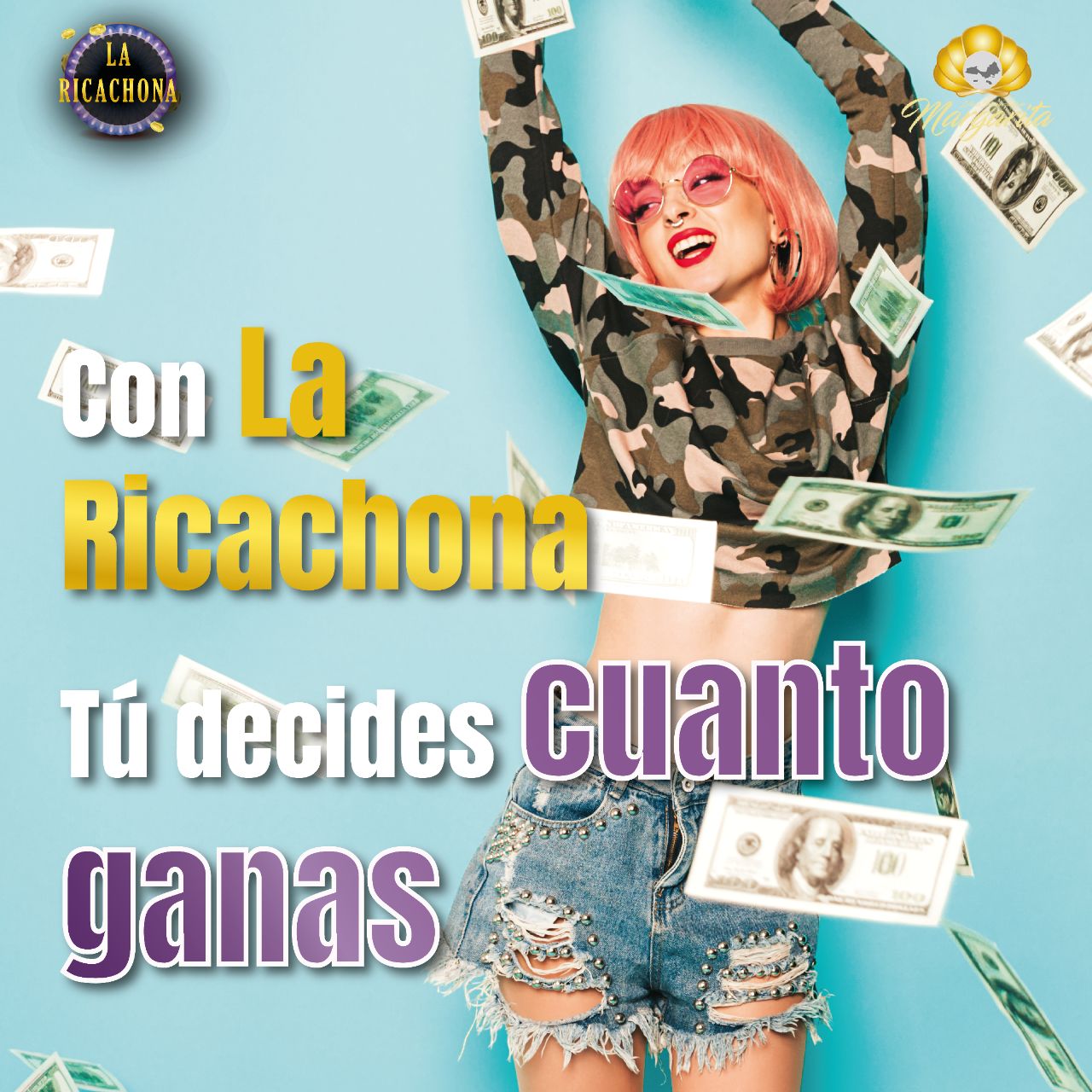 LA RICACHONA on Twitter: "Al jugar con La Ricachona tienes la Libertad de decidir cuánto quieres ...