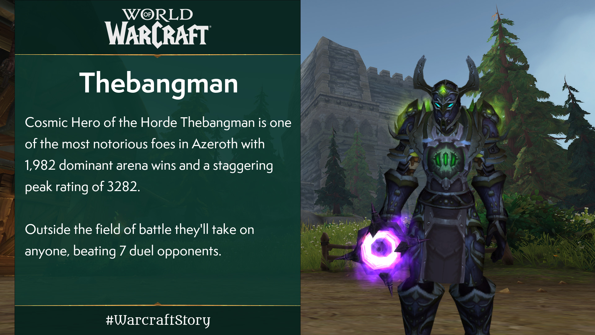 Wow Wallpaper Horde Warlock