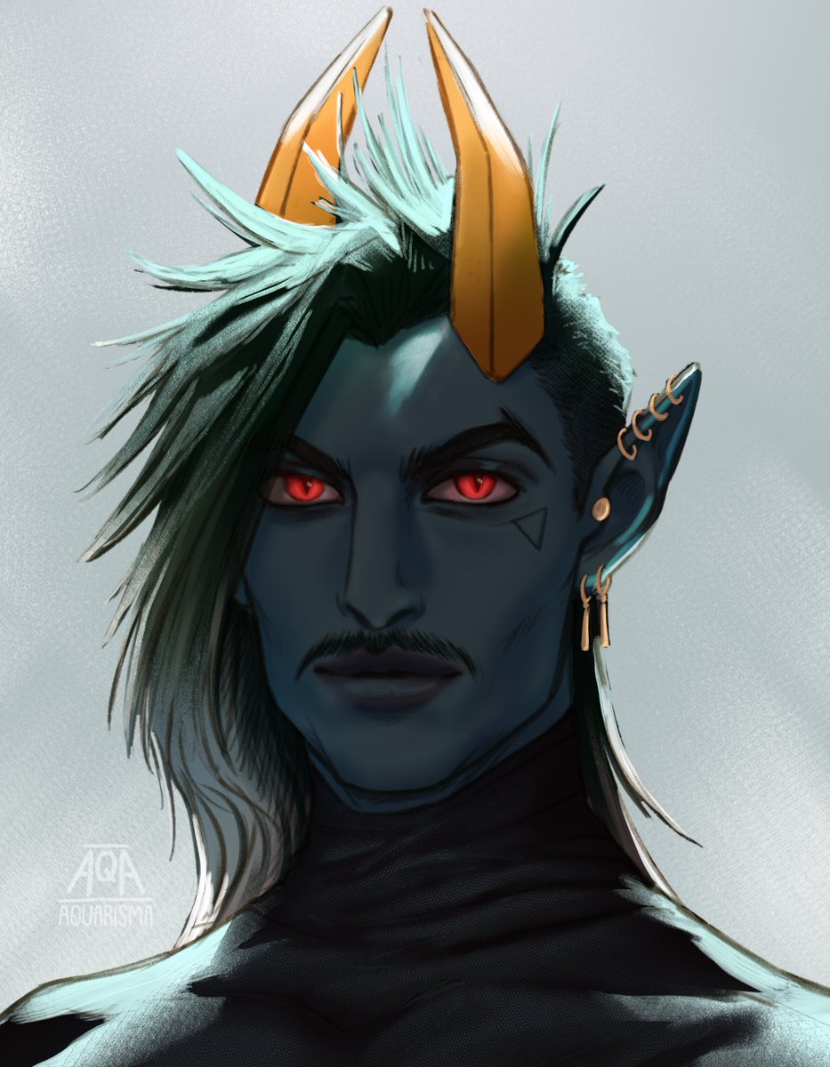 「A handsome devil 」|Aquarisma ☄😎のイラスト