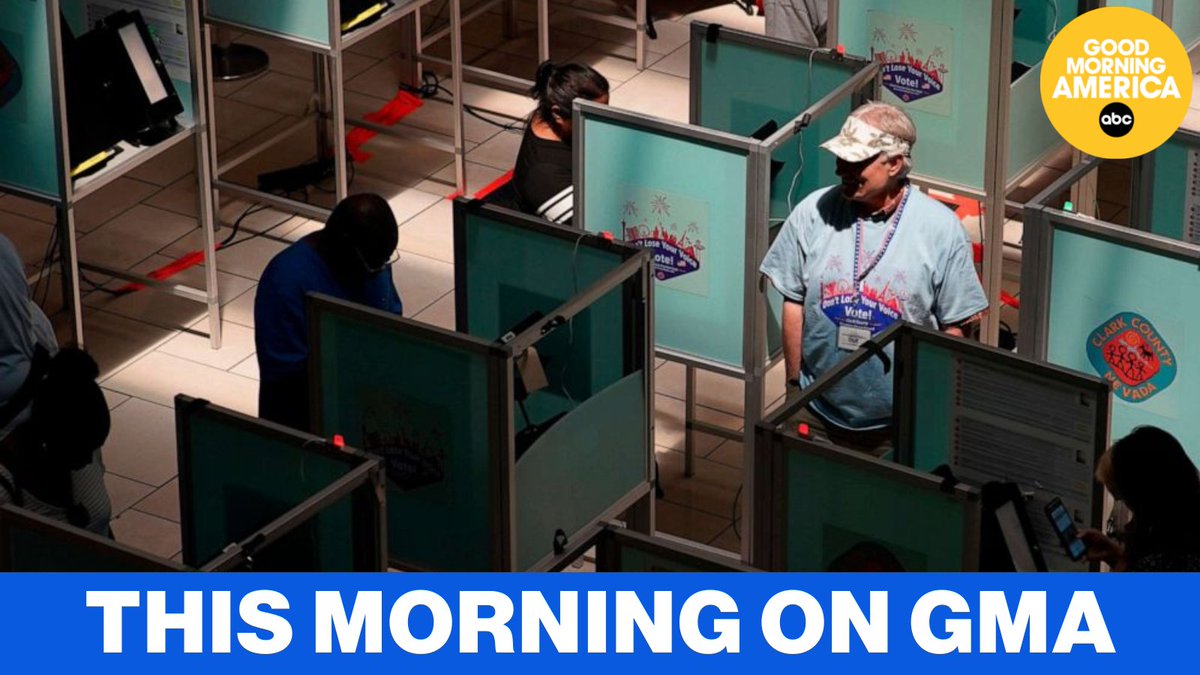 COMING UP ON GMA: In the final stretch before Election Day, @JonKarl ...