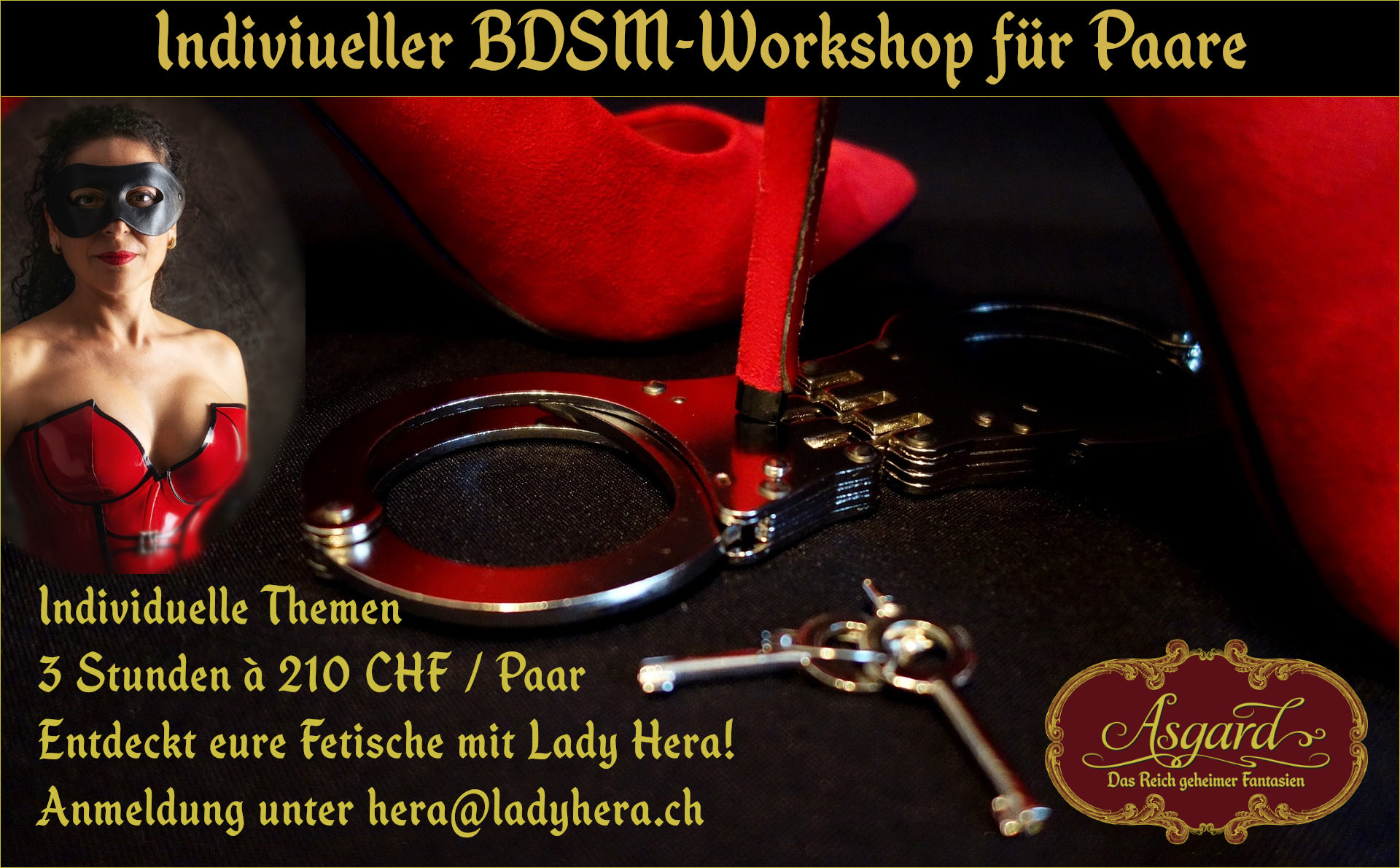 Asgard - BDSM Palast in Liechtenstein Dominastudio on Twitter: "🔥 Individueller BDSM Workshop ...