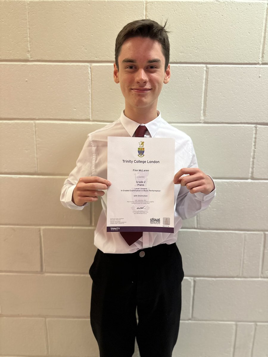 Mr Calder 🏳️‍🌈🏴󠁧󠁢󠁳󠁣󠁴󠁿 on Twitter: "A huge congratulations to Finn McLaren who recently received ...