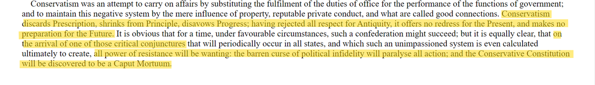 What has Conservatism conserved? It's a question that has been asked ...