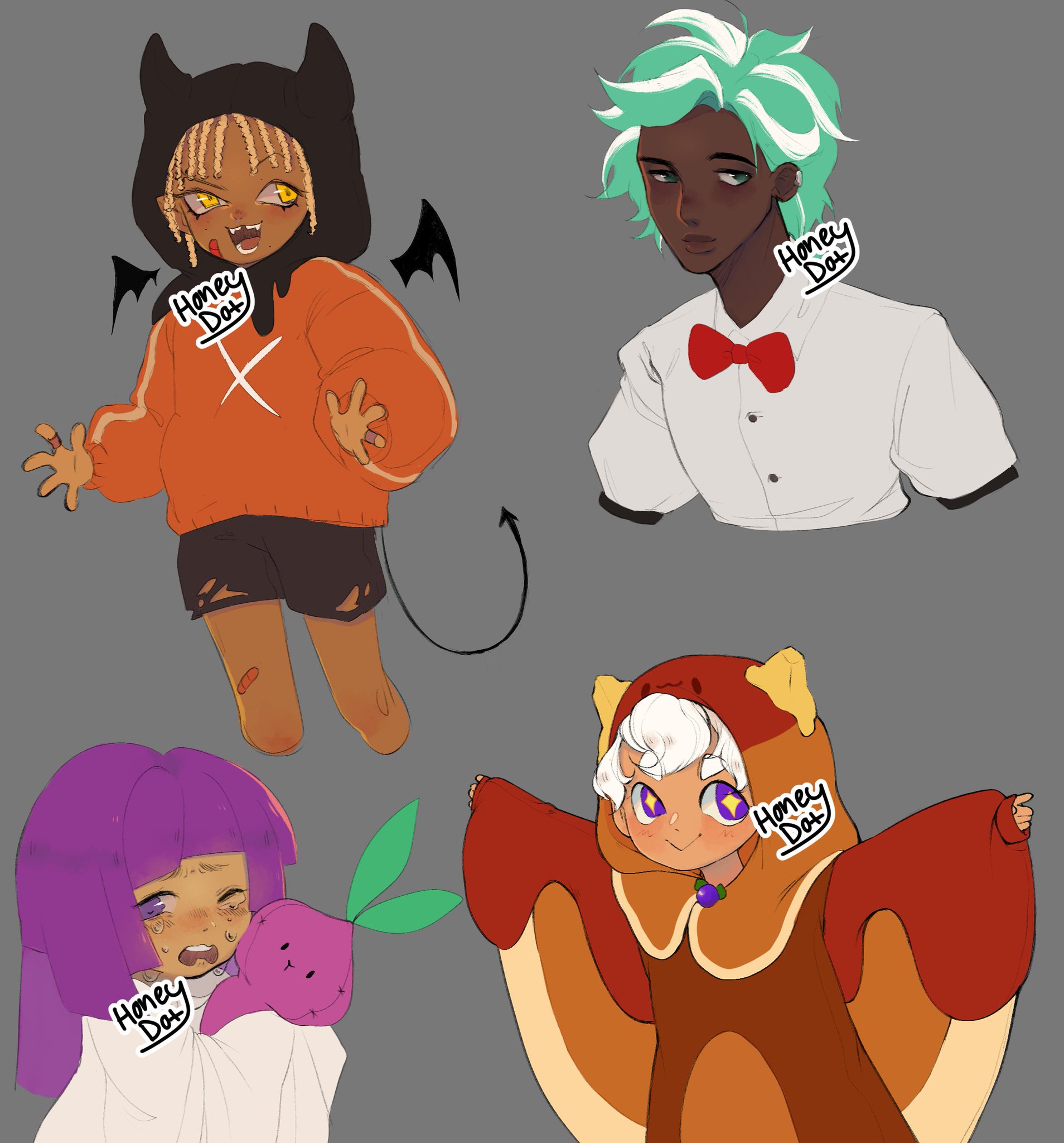 🐻 Ash @ Comms Open on Twitter: "some #cookierun doodles :) https://t.co/gAcRhIJr0Q" / Twitter