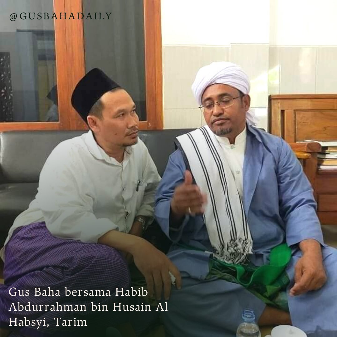 Ceramah Gus Baha on Twitter: "Gus Baha bersama Habib Abdurrahman bin Husain Al Habsyi, Tarim ...