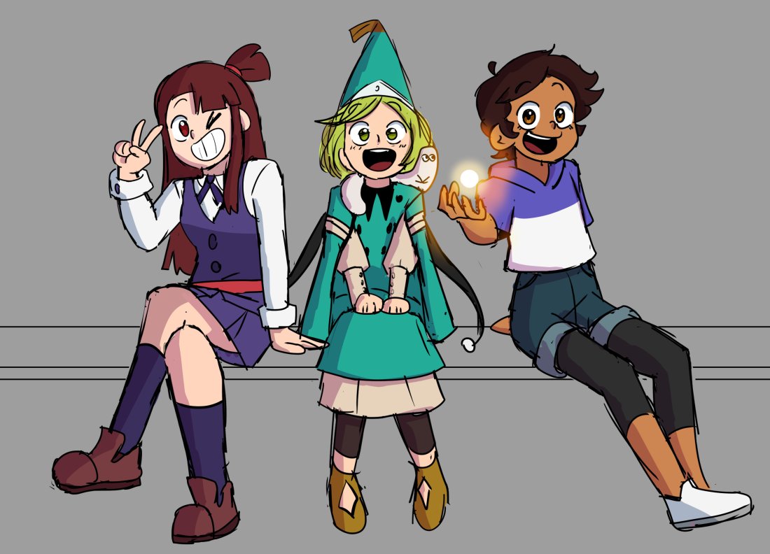 Wren On Twitter Shoutout To Protagonists Of Witch Media Gotta Be