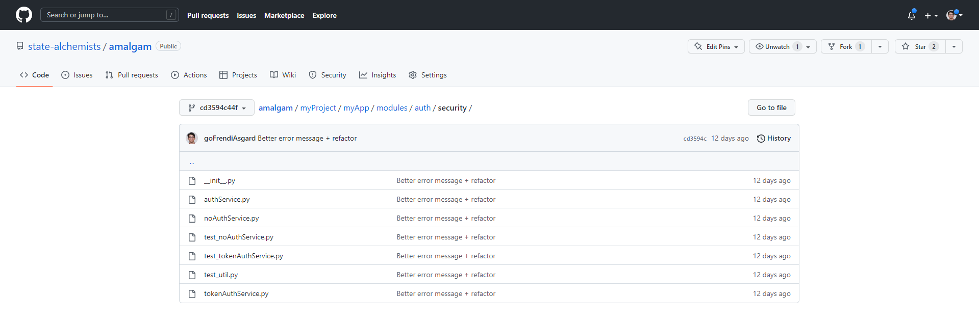 Gofrendi On Twitter How I Refactor My Code So I Have An `authservice` Interface There Are