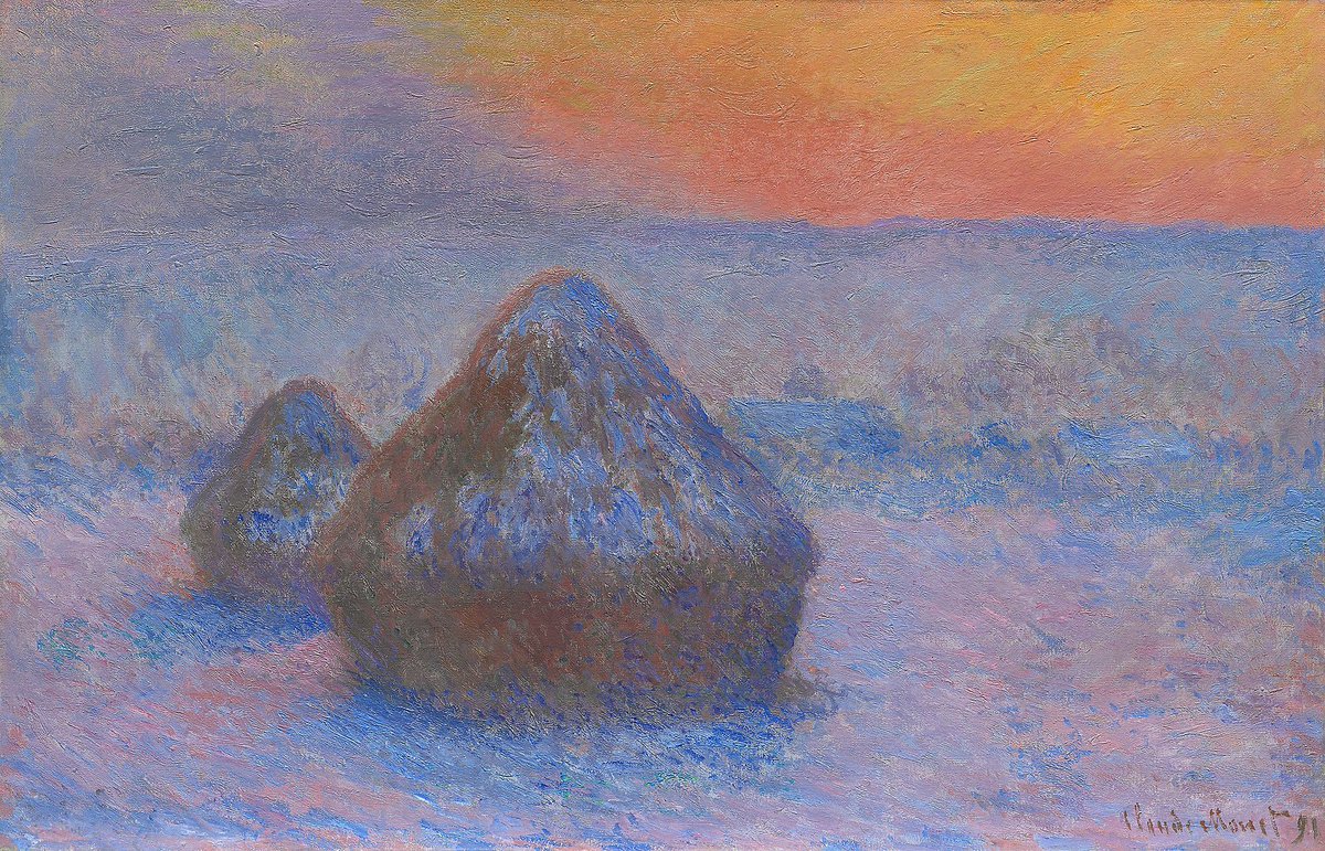 Why did Claude Monet love the colour blue so much? Well, it all began ...
