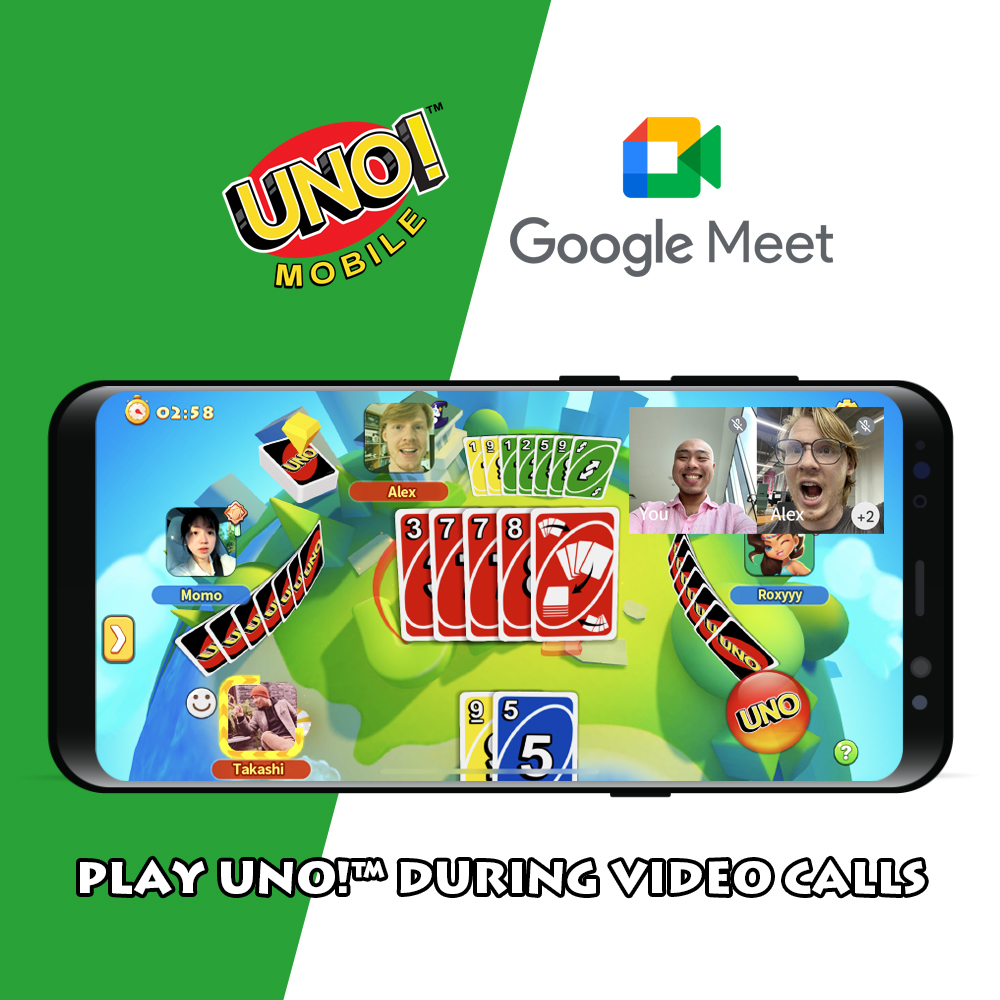 UNO! Mobile on Twitter: "UNO! Mobile now available to play during Google Meet meetings on ...
