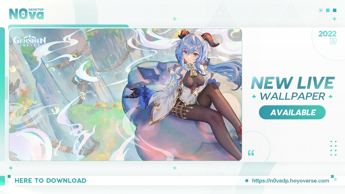 N0va Desktop on Twitter: "Genshin Impact Live Wallpaper | Plenilune Gaze（PC and Android Version ...