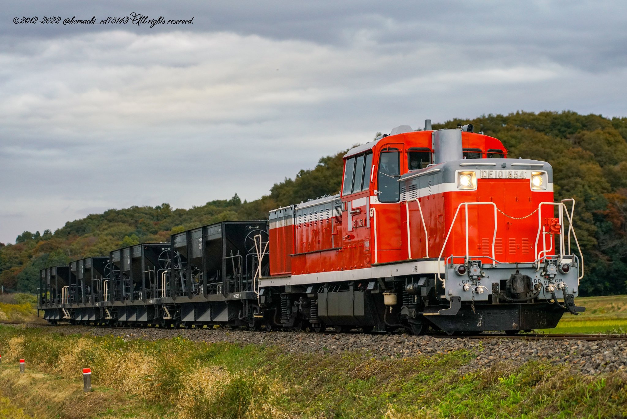 ときわ on Twitter: "曇りの玉川村でした☁️ 2022.11.04 工6840ﾚ 西金工臨 DE10-1654[群]+ﾎｷ4車 https://t.co/o7jGmtm7sI ...