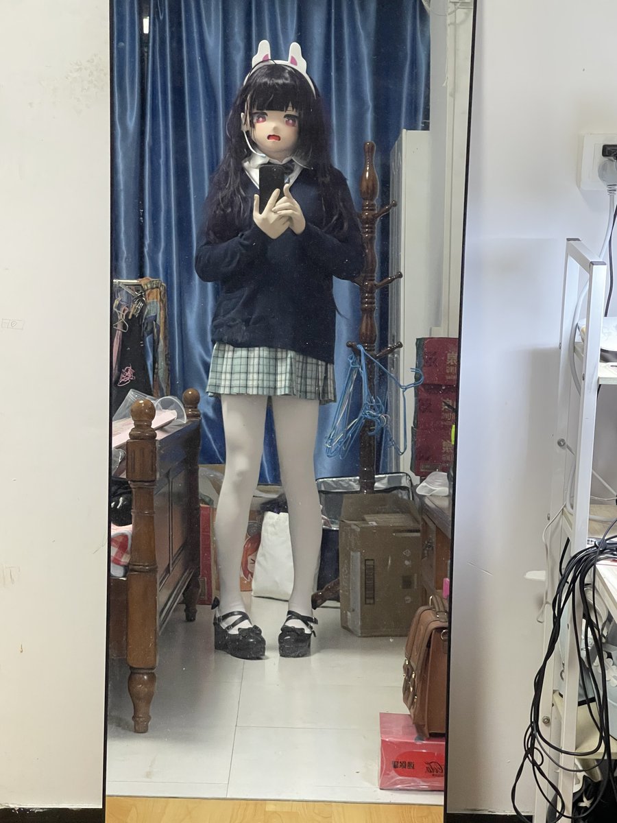 蛋蛋喵 On Twitter 拉姬兔配别的jk总感觉怪怪的(
