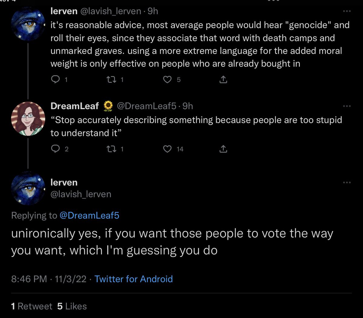 DreamLeaf 🌻 on Twitter: "Holy fuck I’m sick of these people lmao"