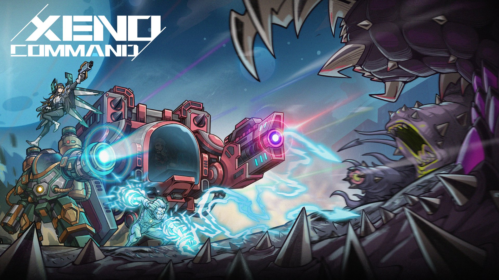 ChillyRoom | Xeno Command Nov. 9 on Twitter: "#XenoCommand Real-time strategy offline game fused ...