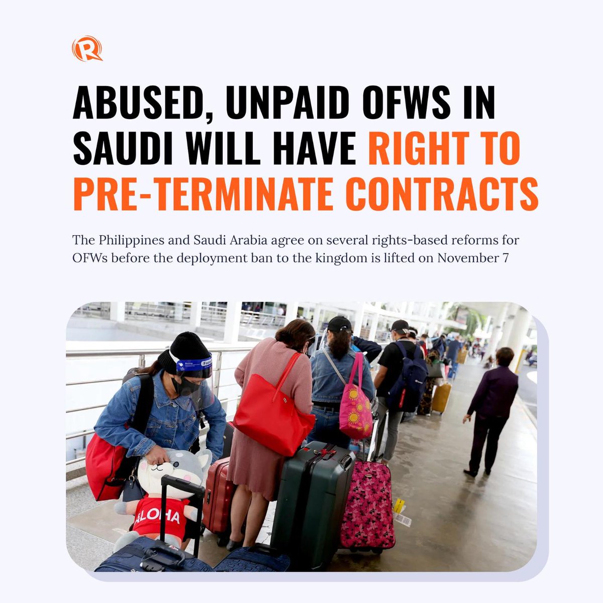 Filipino domestic workers who are abused or not paid their salaries ...