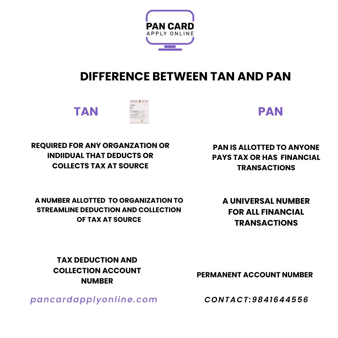 What is the Difference between PAN and TAN?: Unveiled Secrets - kitchen Bap