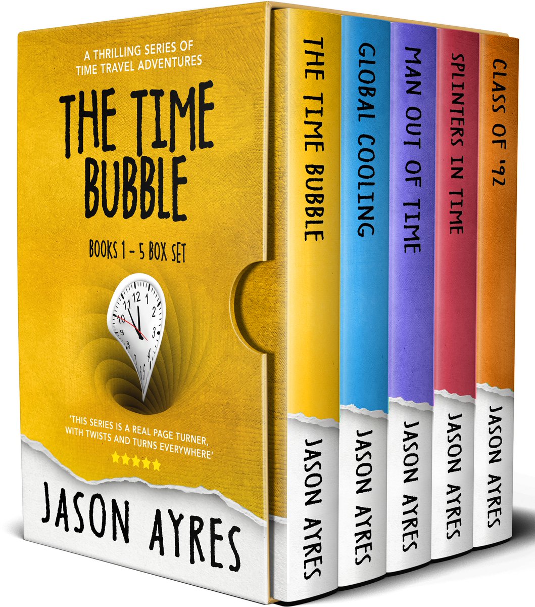 DOWNLOAD [pdf]> The Time Bubble Box Set #1-5 by Jason Ayres on Audiobook Full Edition / Twitter
