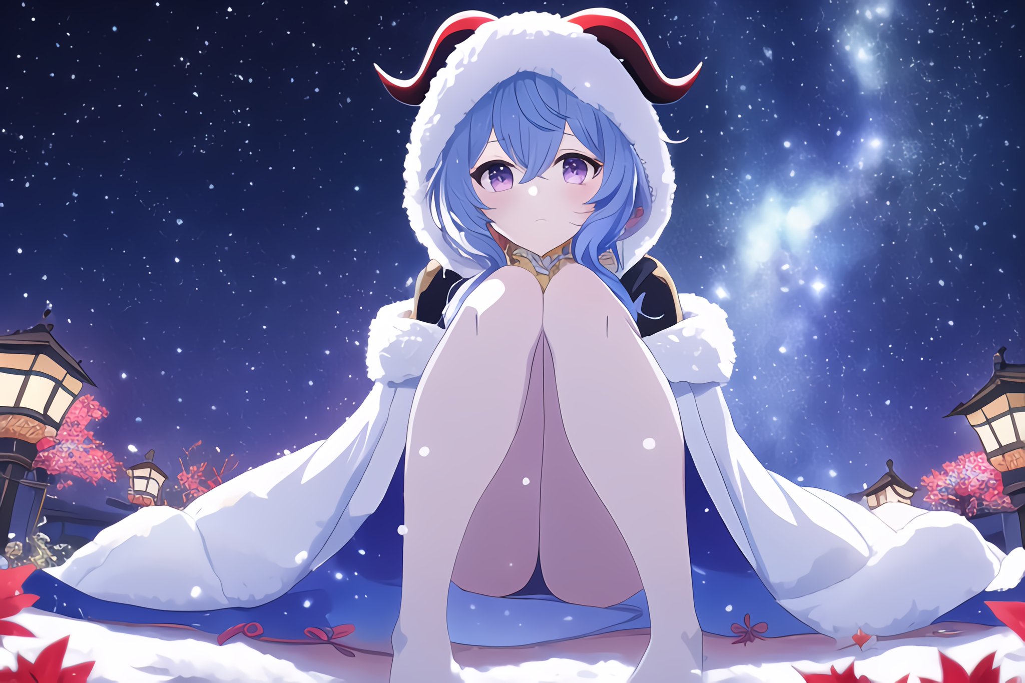 kitokito on Twitter: "68/100 冬パジャマ甘雨3 #原神 #甘雨 #GenshinImpact #novelAI https://t.co/z4GkkWlHlM ...