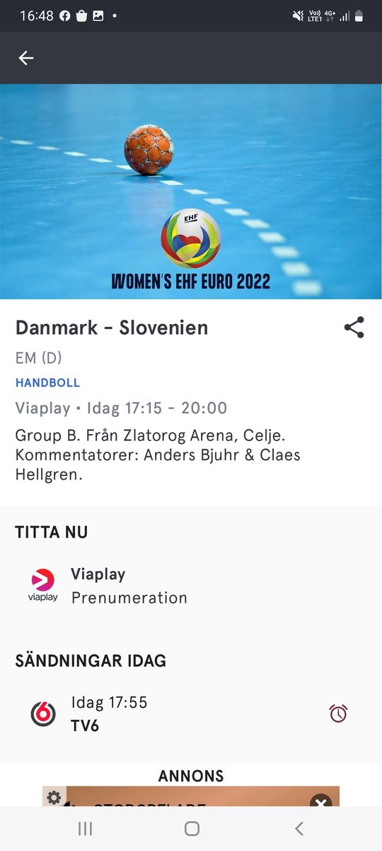 Boo SoftaOfta on Twitter: "Hej! Kolla in Danmark - Slovenien på http://tv.nu! #SoftaOfta # ...