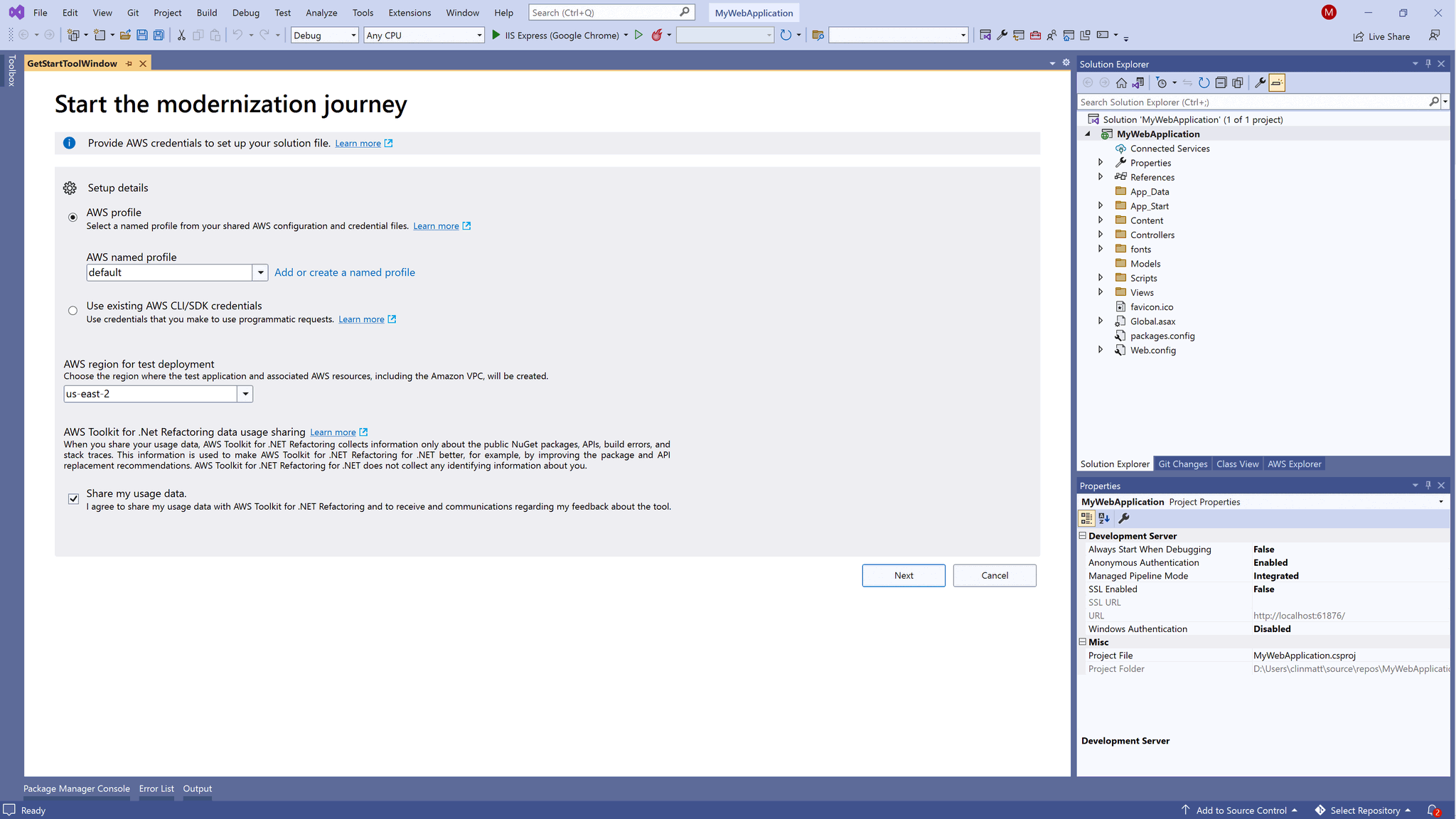 .NET on AWS on Twitter: "🚀 Now you can access #AWS modernization tools for .NET right from ...
