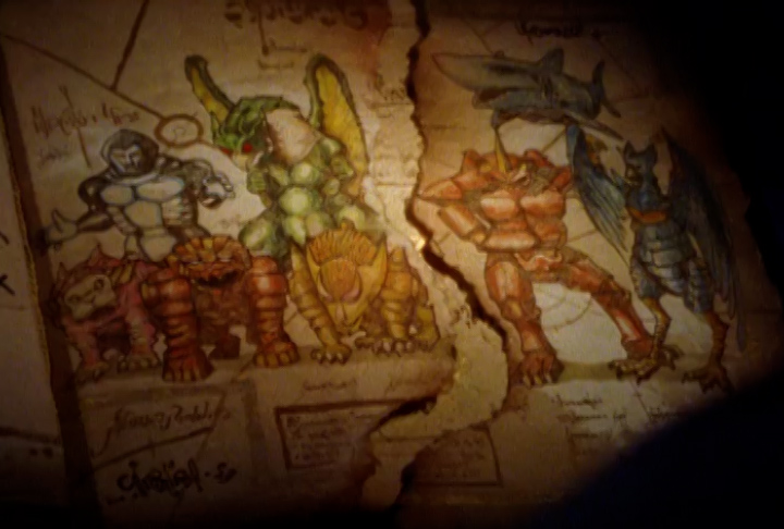 Power Rangers Lost Galaxy Galactabeasts