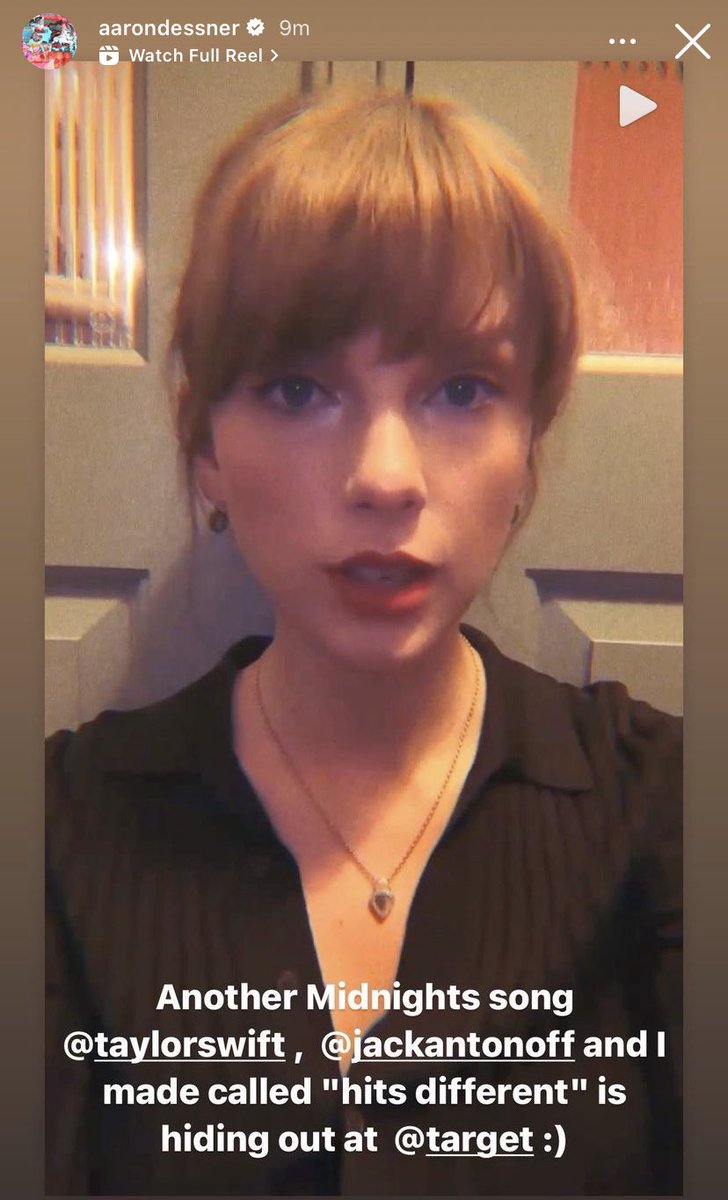 Taylor Swift Updates β° On Twitter π² Aaron Dessner Shares