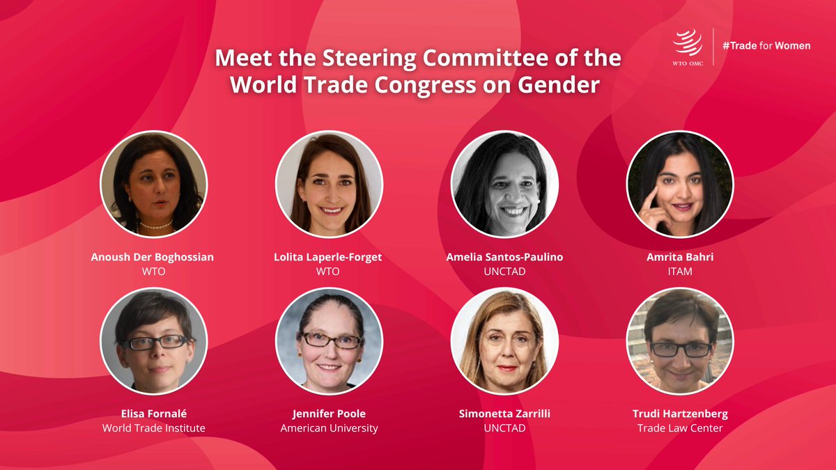 Meet the Steering Committee of the World Trade Congress on Gender! Here ...