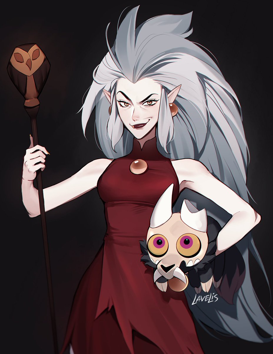 「1: eda from the owl house (and king, cuz」|lavelis👻のイラスト