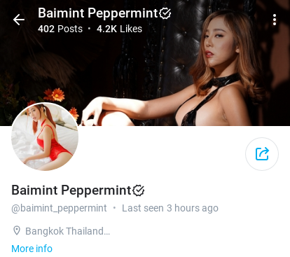 Thailand OLF directory on Twitter: "วันนี้ขอแนะนำ Onlyfans ของ baimint_peppermint https://ift.tt ...