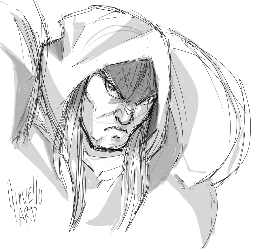 Green Arrow Police Sketch