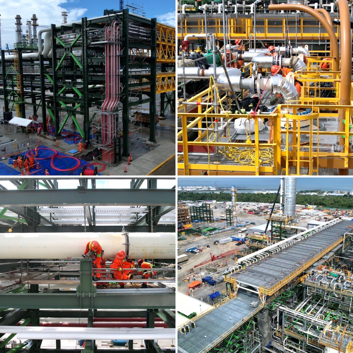 Reporteros del Sur on Twitter: "RT @rocionahle: Pura ingeniería … muy bien la refinería Olmeca ...