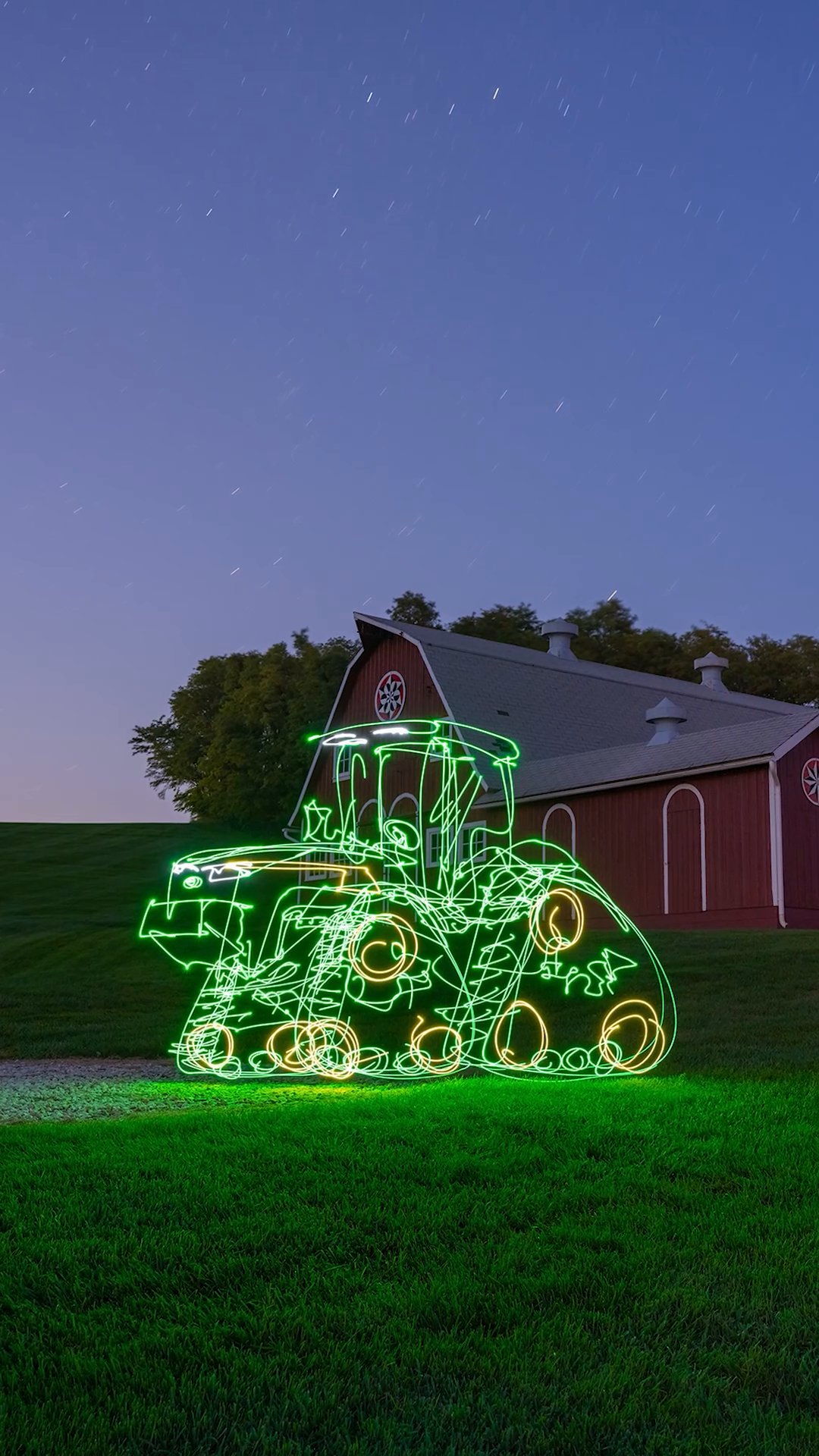 John Deere Christmas Display Christmas 'tractor Run' Set To Take To